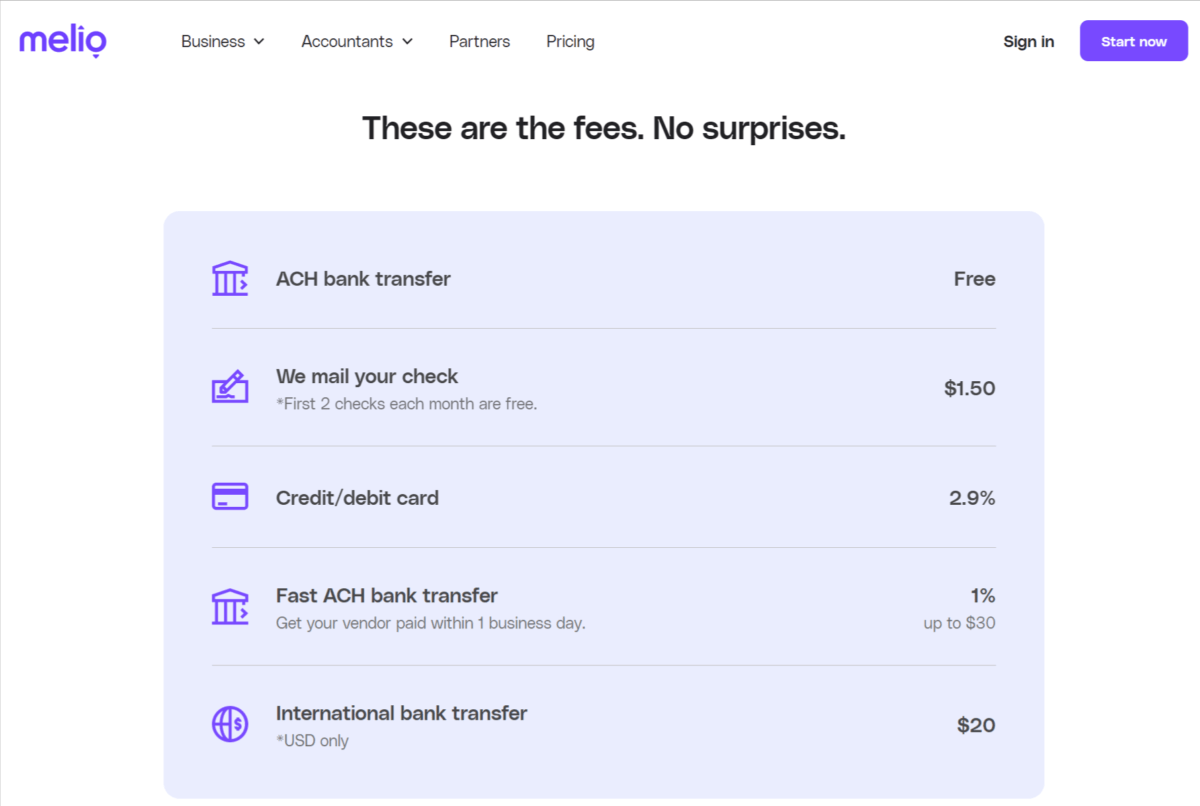 Melio Review - Features, Pricing, Pros & Cons